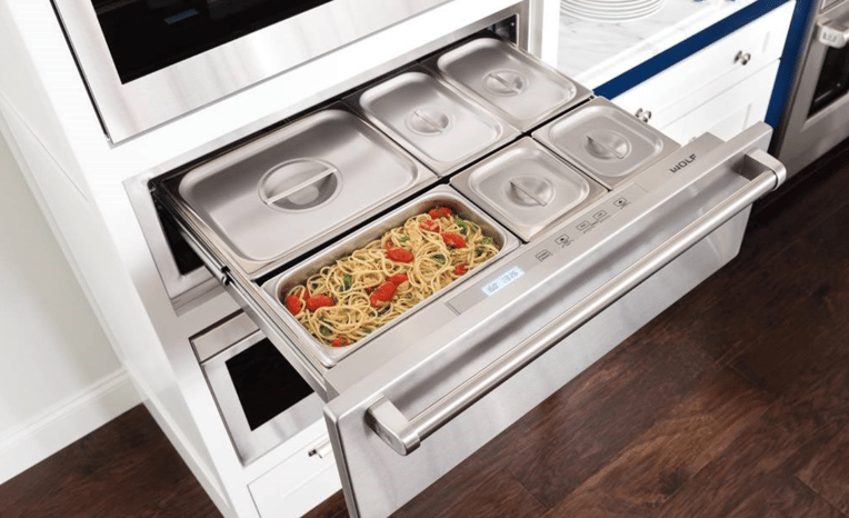 Pros & Cons of Adding a Warming Drawer to Your New Kitchen Design